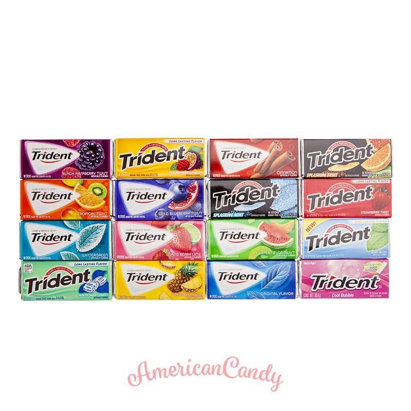 KNÜLLER 12 x Trident Twists Mix | Americancandy Onlineshop