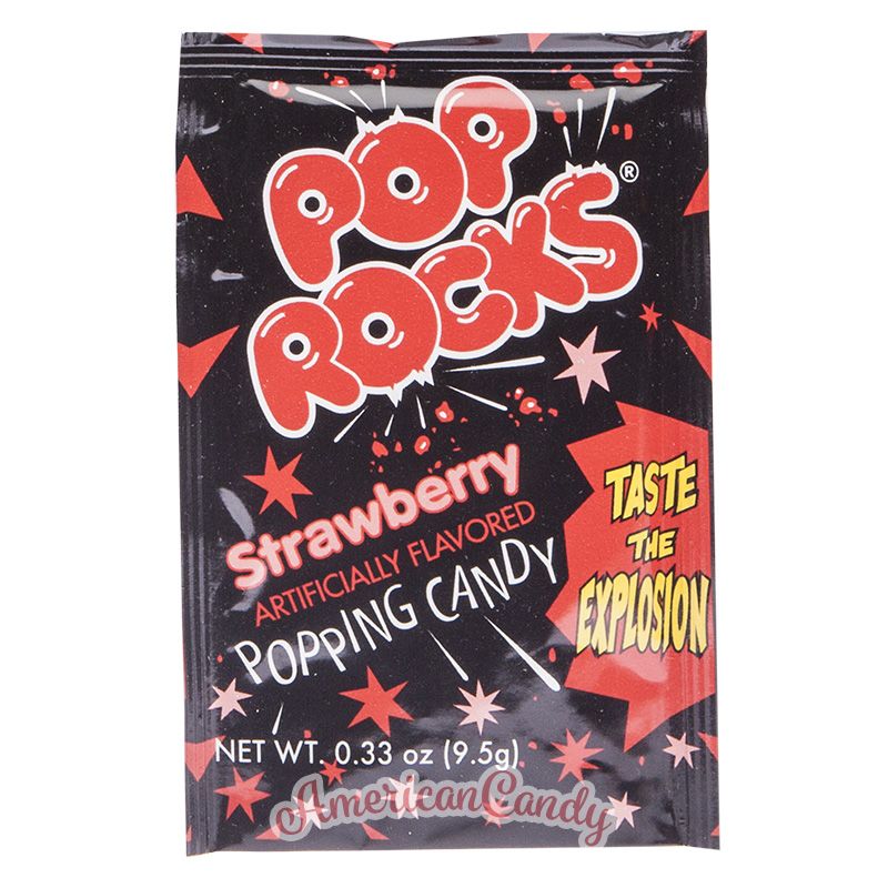 Pop Rocks Popping Candy Strawberry US Version | Americancandy Onlineshop